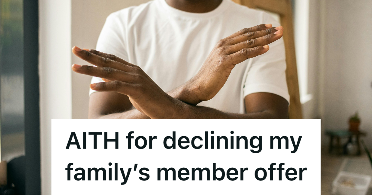 Sibling Kept Offering Generous Gifts With Strings Attached, So They ...