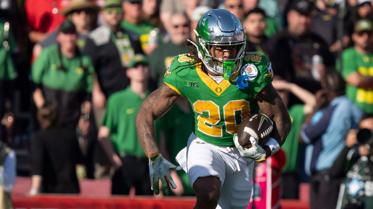 49ers select Oregon RB James with No. 147 pick in 2025 NFL Draft