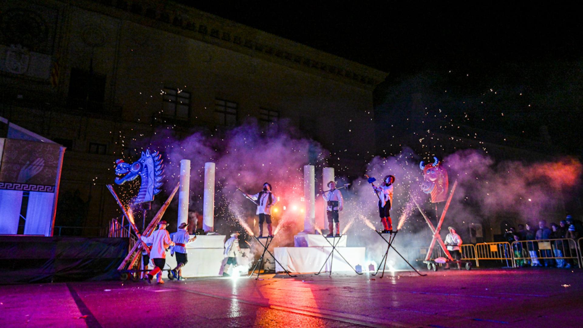 Así es 'Goya... Horror Belli', el espectáculo de fuego en Zaragoza que ...