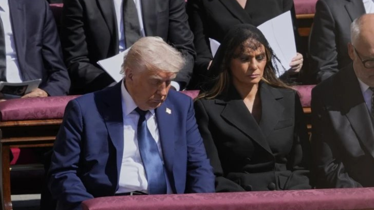 Did Donald Trump Fall Asleep At Pope Francis' Funeral? Photo Goes Viral