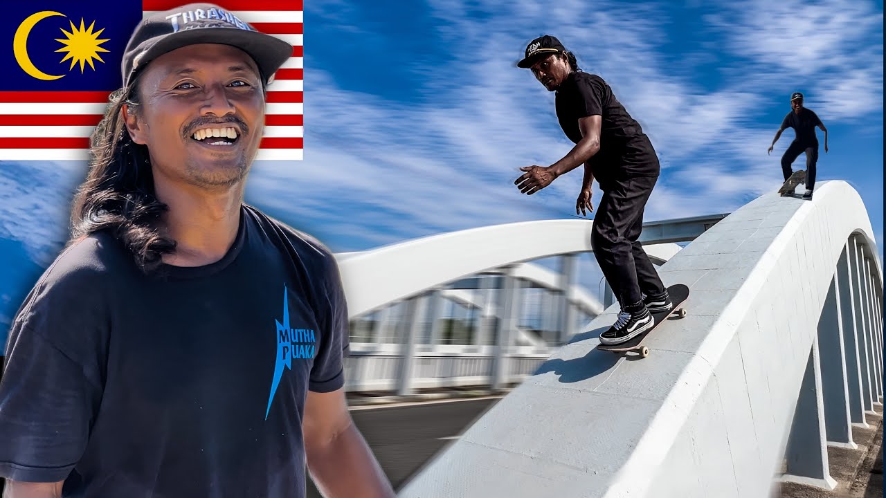 A Day Following the Footsteps of Malaysia’s Skateboarding Legend ...