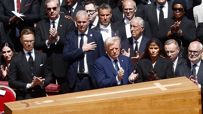 Cinco momentos históricos del funeral del Papa Francisco