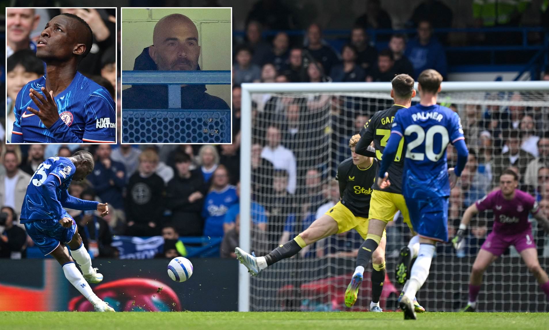 Chelsea 1-0 Everton: Nicolas Jackson nets first goal since December to ...