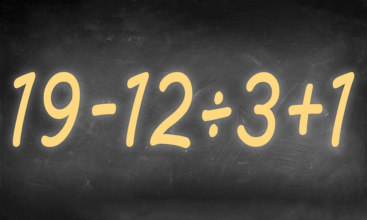 Can you solve math sum that has stumped the internet... clue is in the order you work out answer