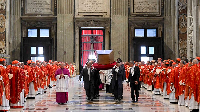 Pope Francis laid to rest at a papal basilica in Rome