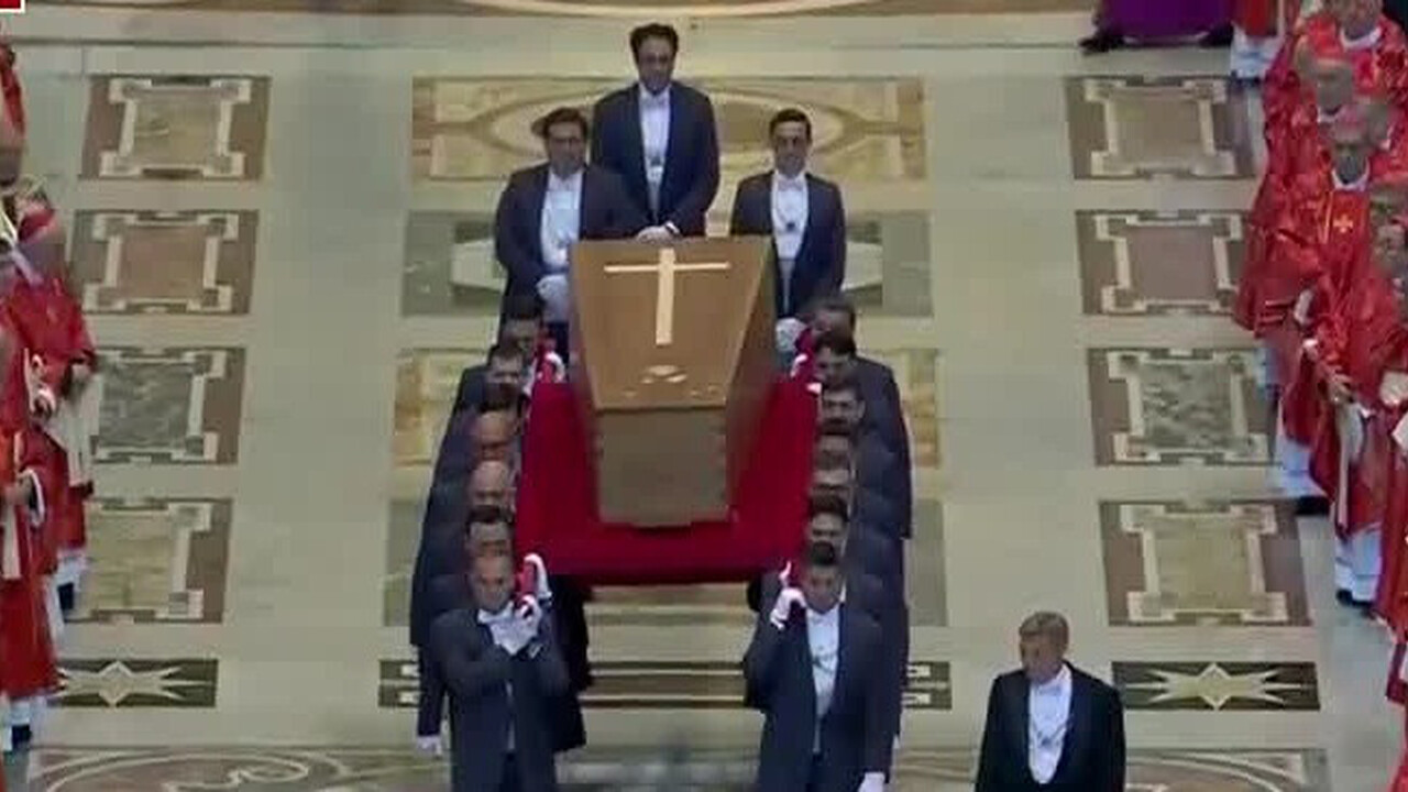 Pope Francis' funeral: Casket makes historic arrival in Rome