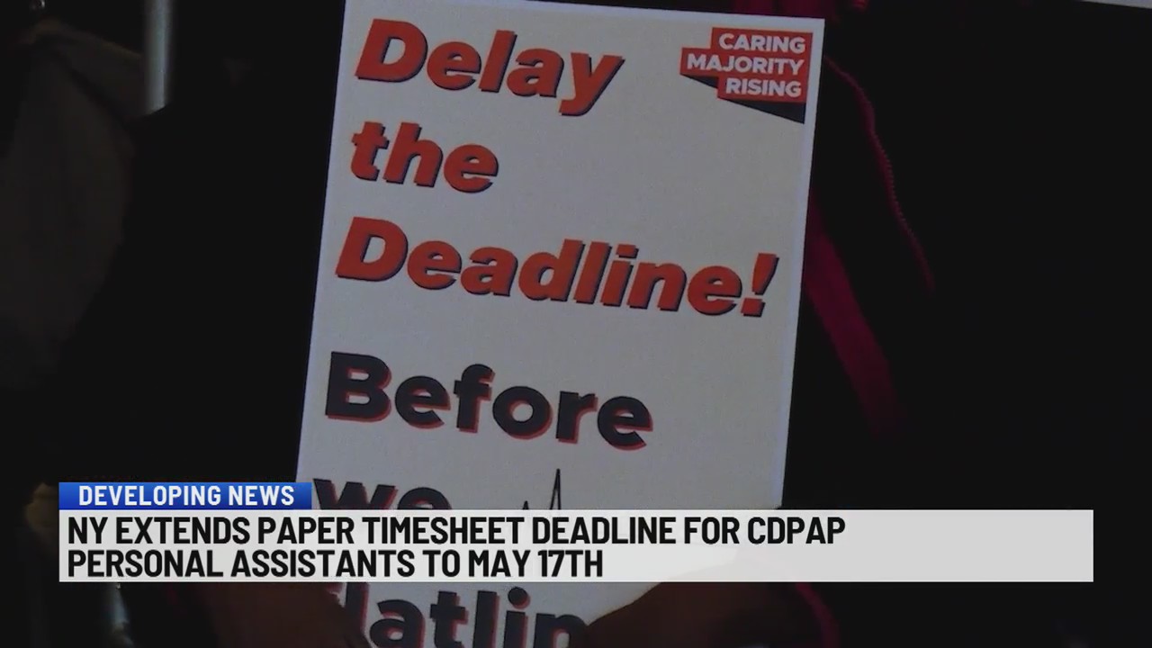 NY extends paper timesheet deadline for CDPAP personal assistants