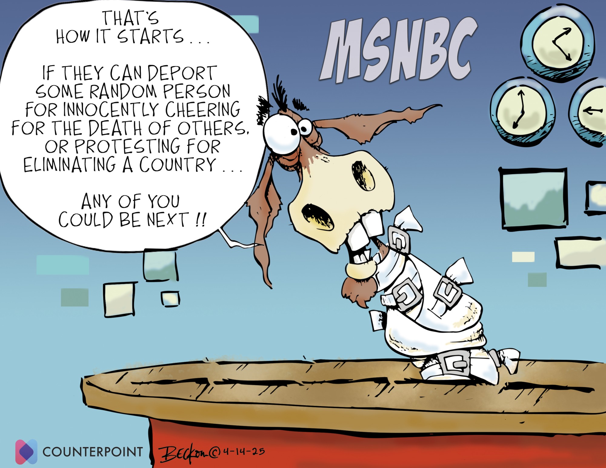 The Latest Political Cartoons From Mike Beckom