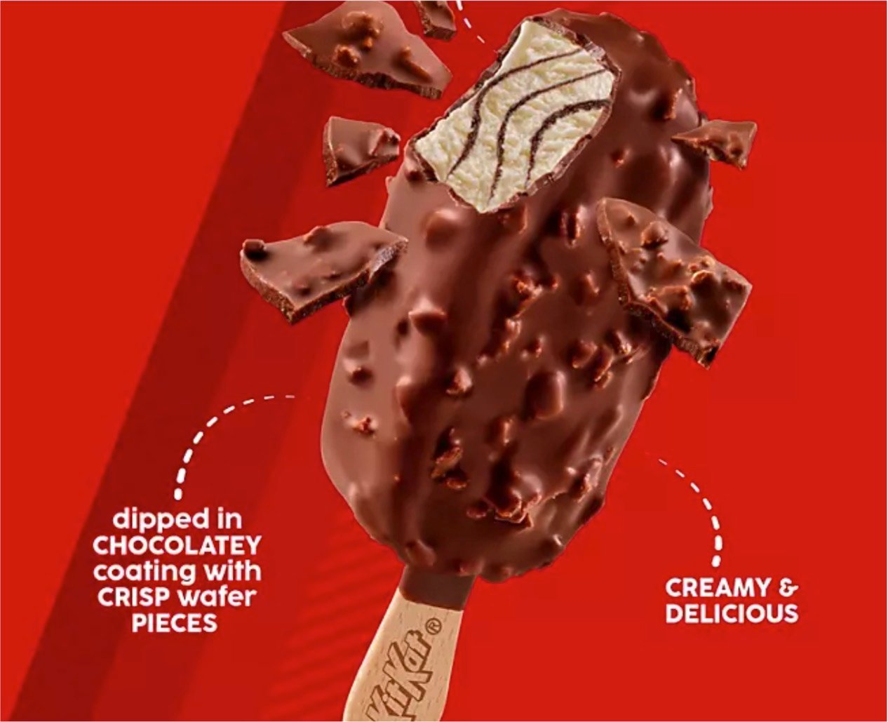 Your Favorite Kit Kat Candy Bar Is Now An Ice Cream Treat