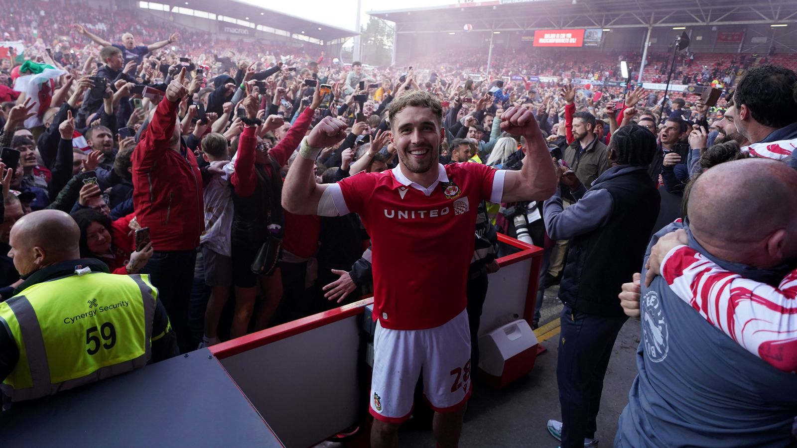 Wrexham promoted for third season in a row