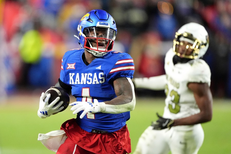 Saints draft Kansas running back Devin Neal 184th overall in sixth ...