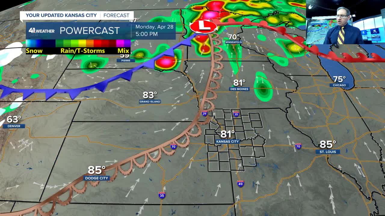 KSHB 41 Weather Blog | Tracking A Severe Weather Threat Monday
