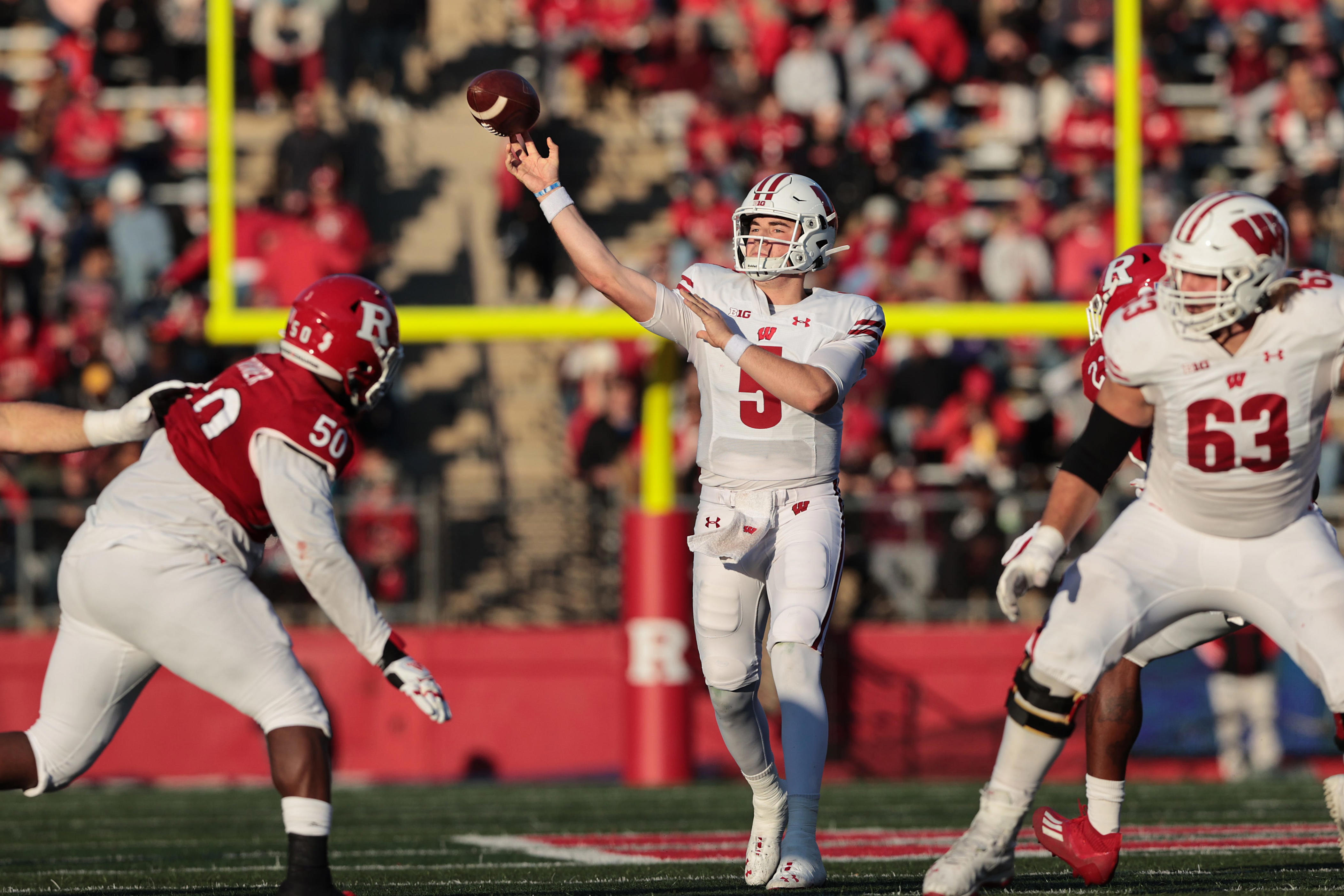 Former Wisconsin quarterback selected in sixth round of 2025 NFL draft