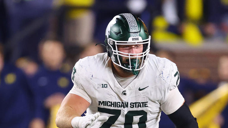 Bears NFL Draft 2025: Chicago selects Luke Newman, OL, Michigan State