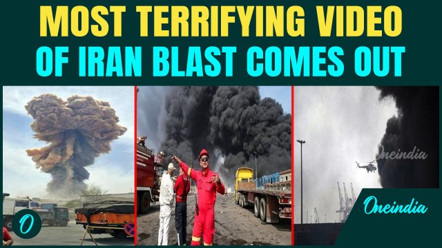 Iran's BIGGEST Blast Ever? Clearest Video Of Moment of Explosion in ...