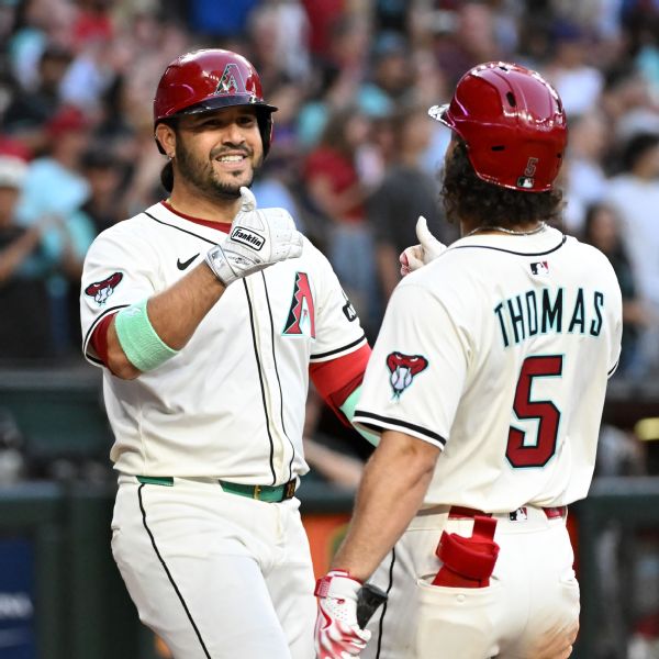 D-backs' Eugenio Suarez 19th ever with 4 home runs in game