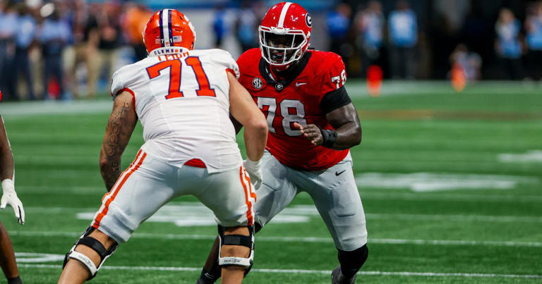 Georgia DL Nazir Stackhouse picked up by Green Bay as undrafted free agent