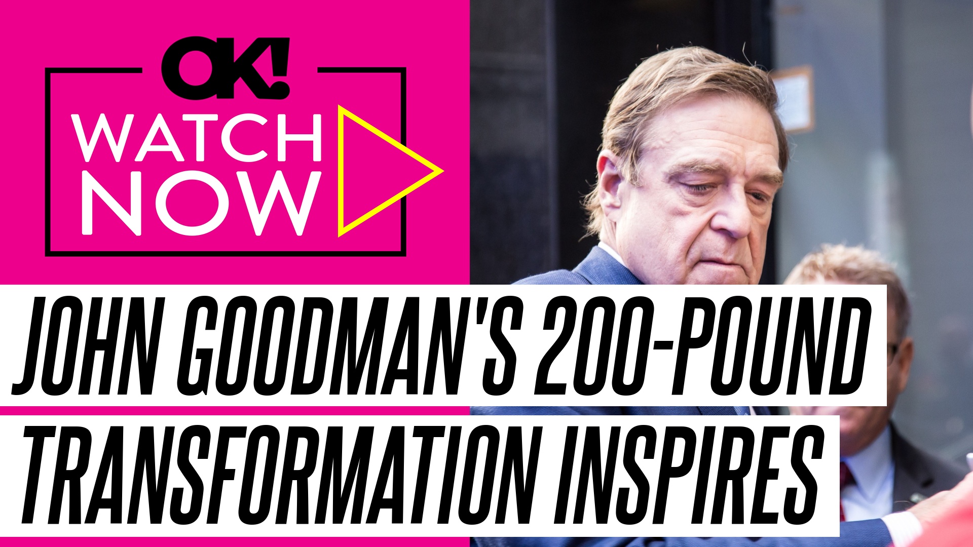 John Goodman's 200-Pound Weight-Loss Inspires Fans: 'It's Never Too Late'