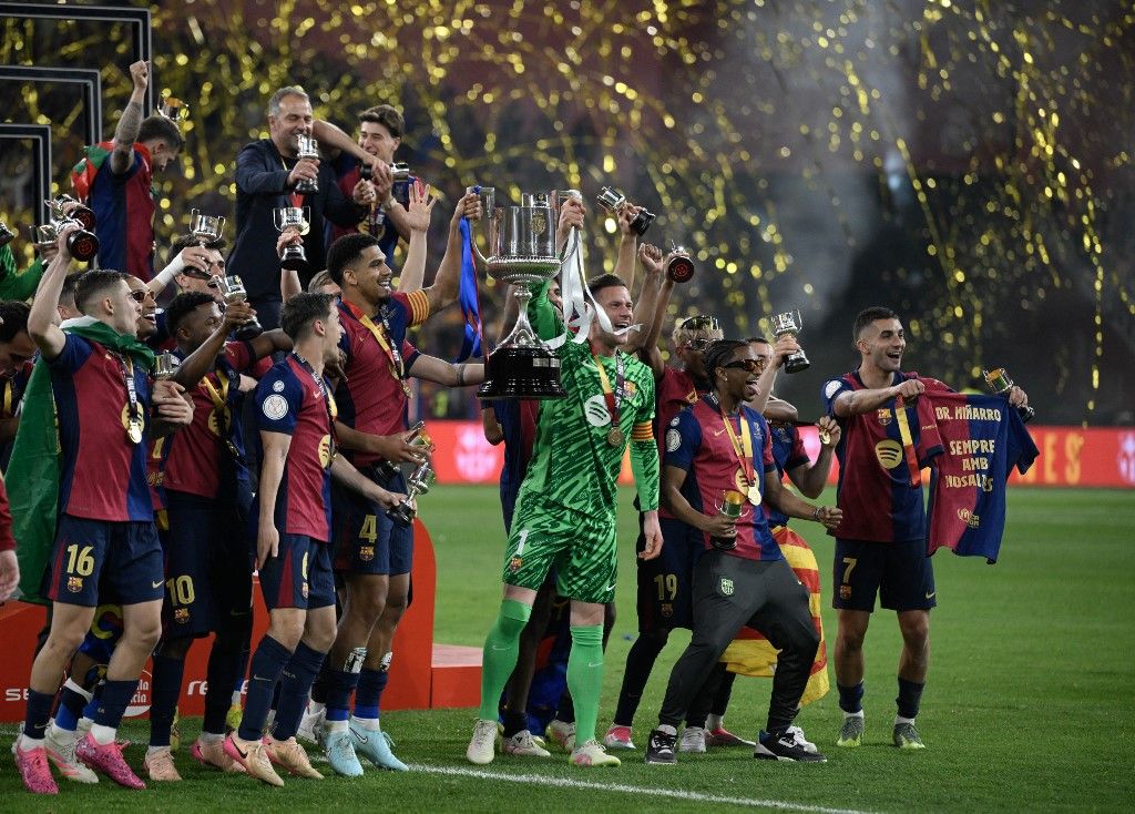 Barcelona Juara Liga Spanyol, Sah Catat Rekor Treble Lokal Pertama dan ...