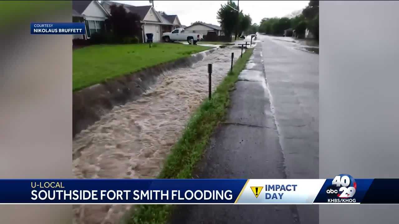 Strong storms move through River Valley on Saturday evening