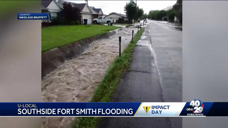 Strong storms move through River Valley on Saturday evening
