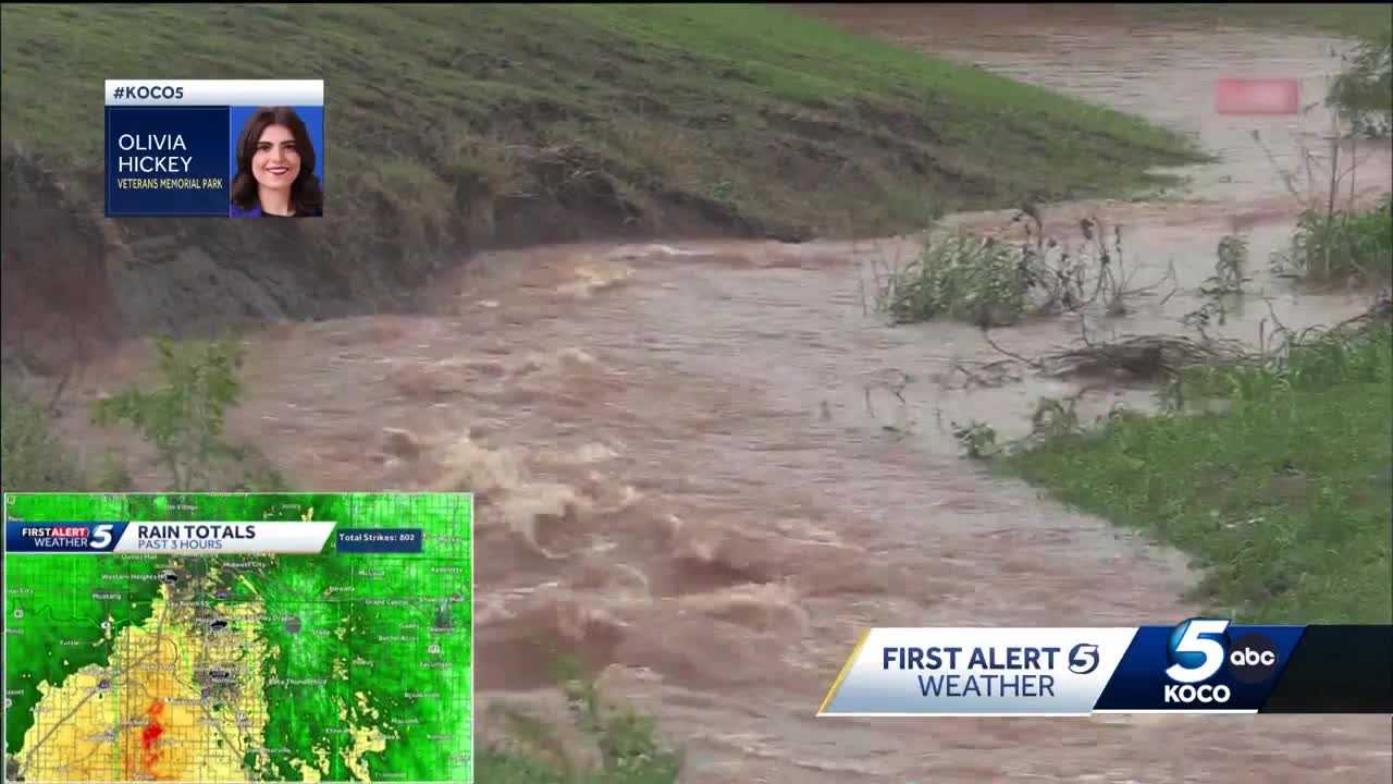 Severe storms bring flash flooding and tornado warnings to Oklahoma
