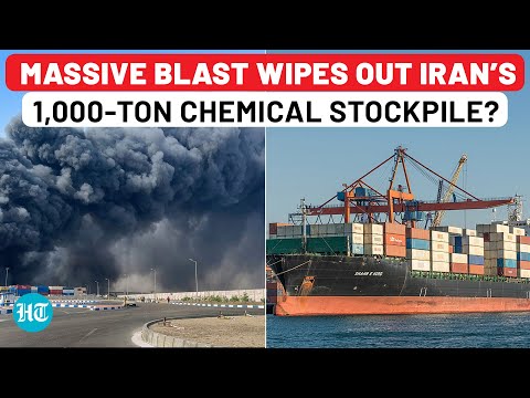 Iran Explosion Update: Tehran's 1,000 Tons of Chemical from China ...