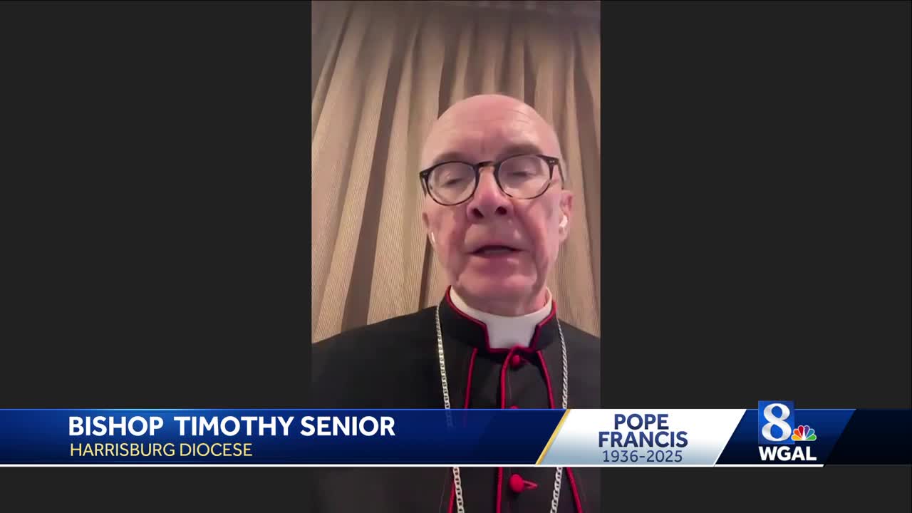 Bishop Timothy Senior of the Harrisburg Diocese speaks on experience at ...