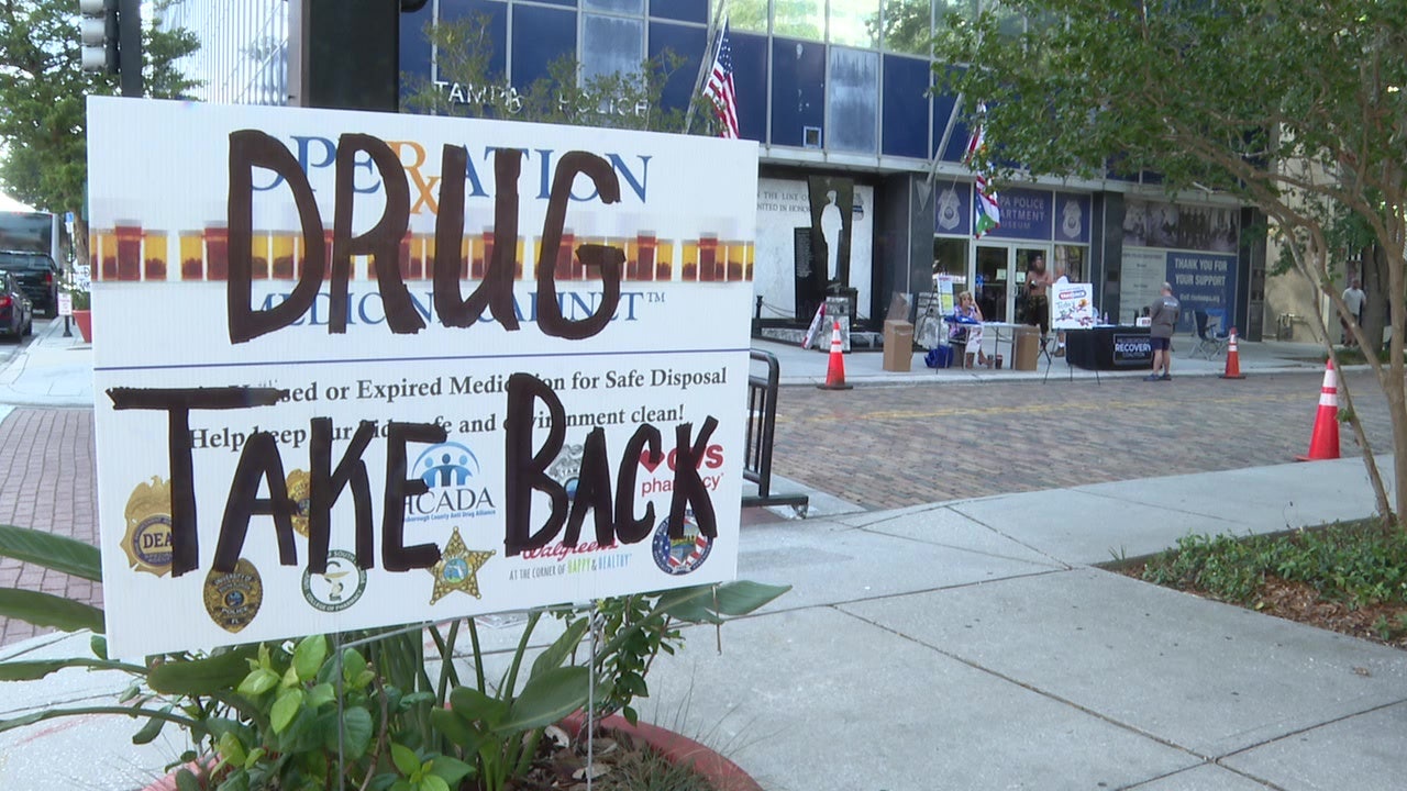 Multiple drug take back sites open Saturday part of the DEA's national ...