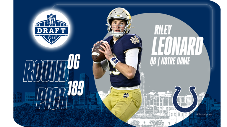 Breaking down Indianapolis Colts' 2025 sixth-round pick: QB Riley Leonard