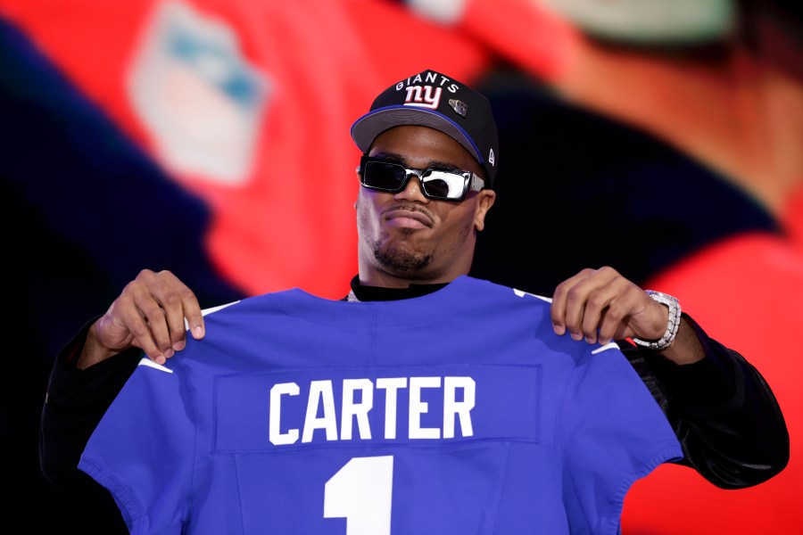 L.T. sacks Abdul Carter’s request to wear his retired No. 56 with Giants