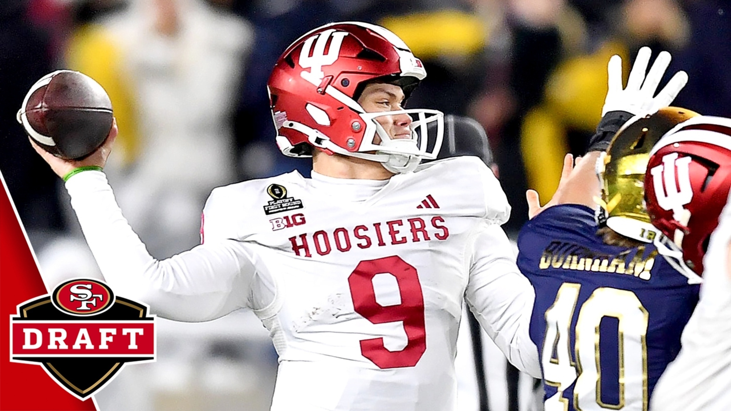 49ers select Indiana QB Kurtis Rourke in 7th round of 2025 NFL Draft