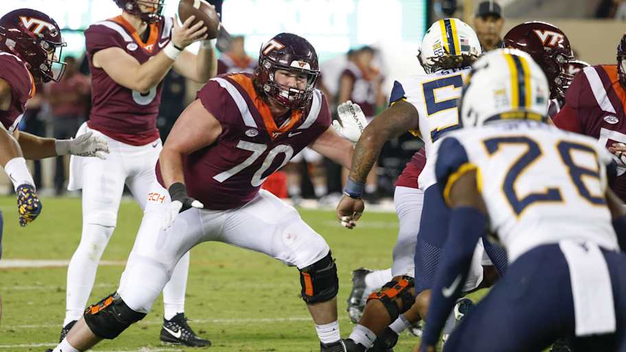 Former Virginia Tech Offensive Tackle Parker Clements Signs As A UDFA ...