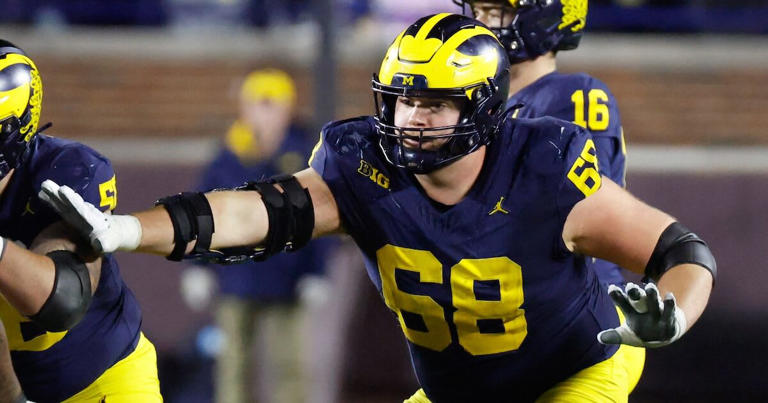 Michigan guard Josh Priebe signs with Miami Dolphins as undrafted free ...