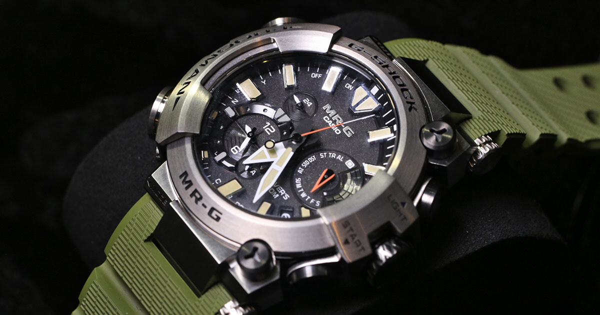 カシオ 2025年5月発売のMRｰG／OCEANUS／PRO TREK／CASIO CLASSICを実機写真で！