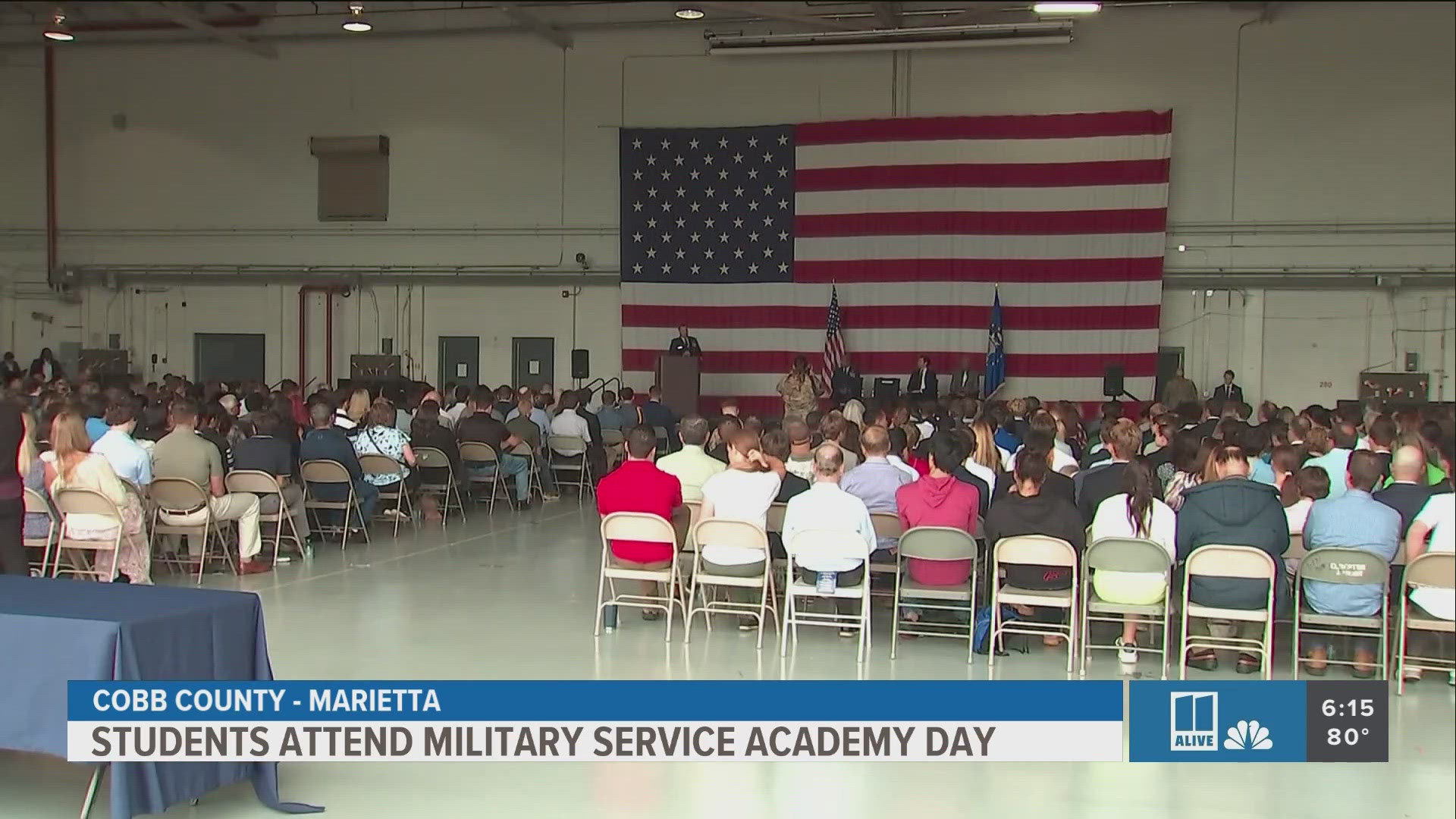 Sen. Ossoff and Dobbins Air Reserve Base host service academy day