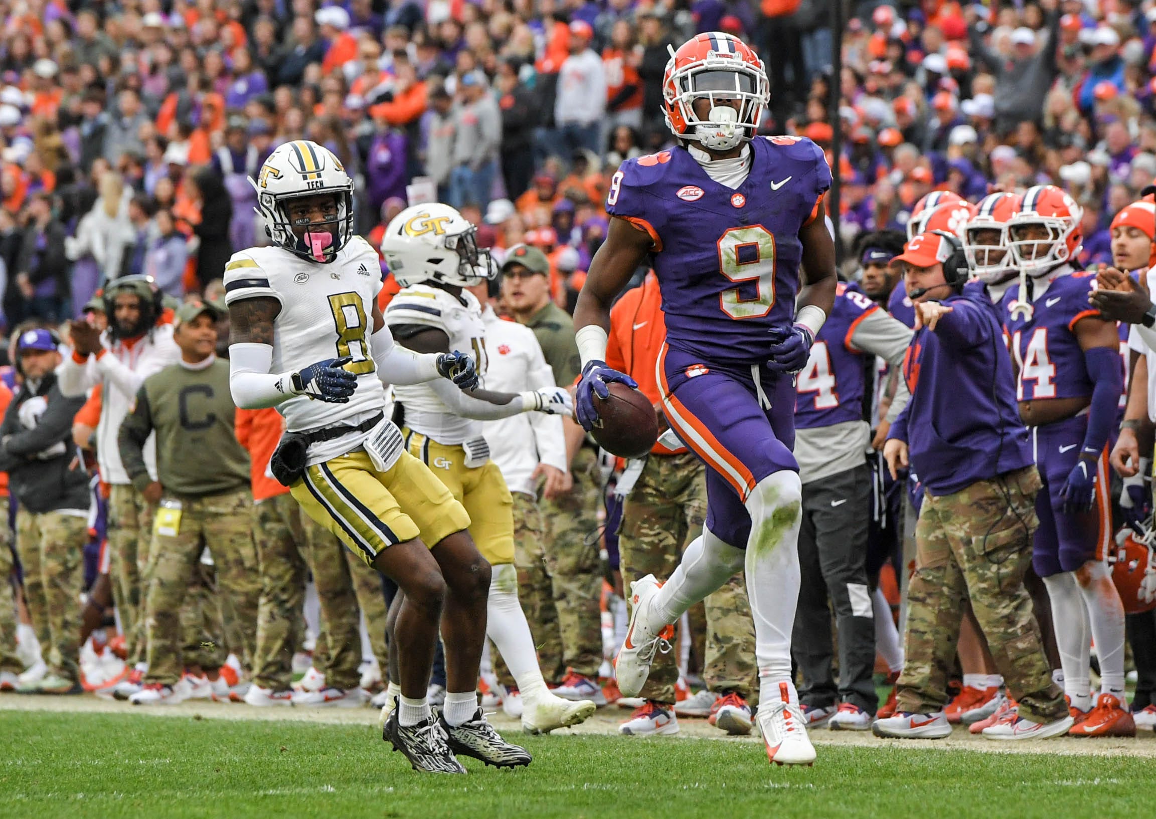 Clemson safety R.J. Mickens lands with the Los Angeles Chargers in the ...
