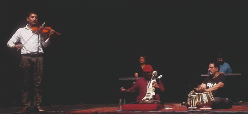 Alhamra hosts sarangi and violin concert