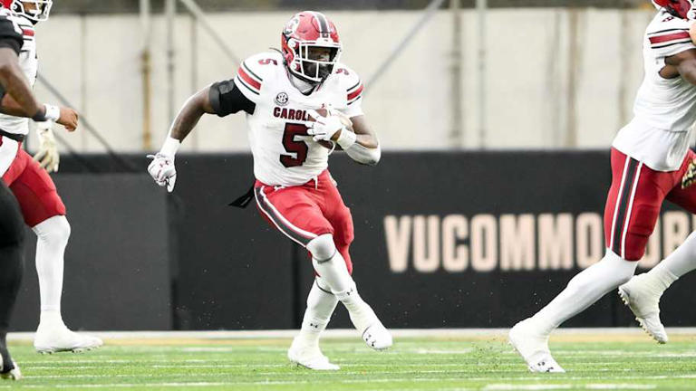 South Carolina Running Back Raheim Sanders Signs With the Los Angeles ...