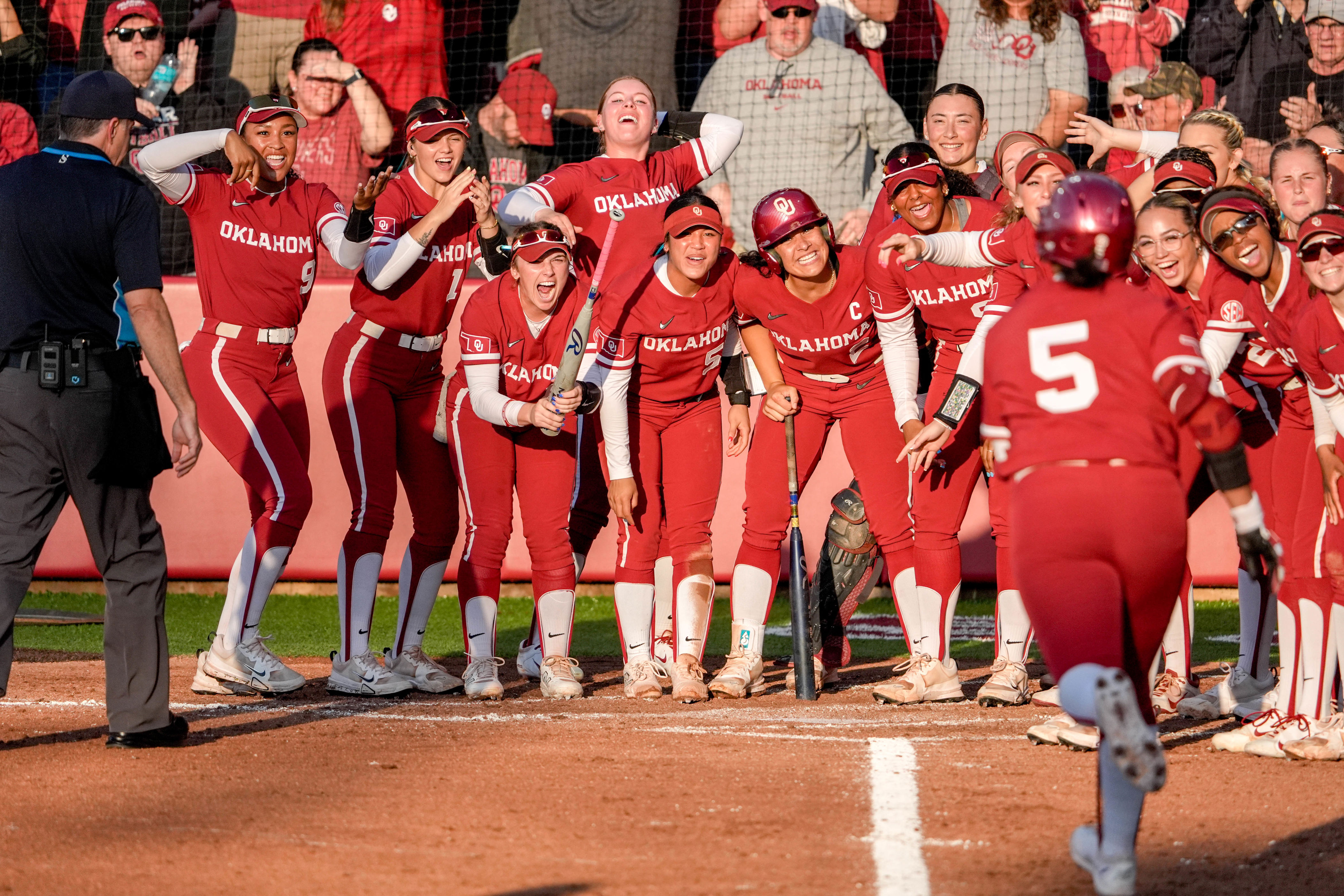 OU softball clinches series over Texas in Red River Rivalry as Sooner ...