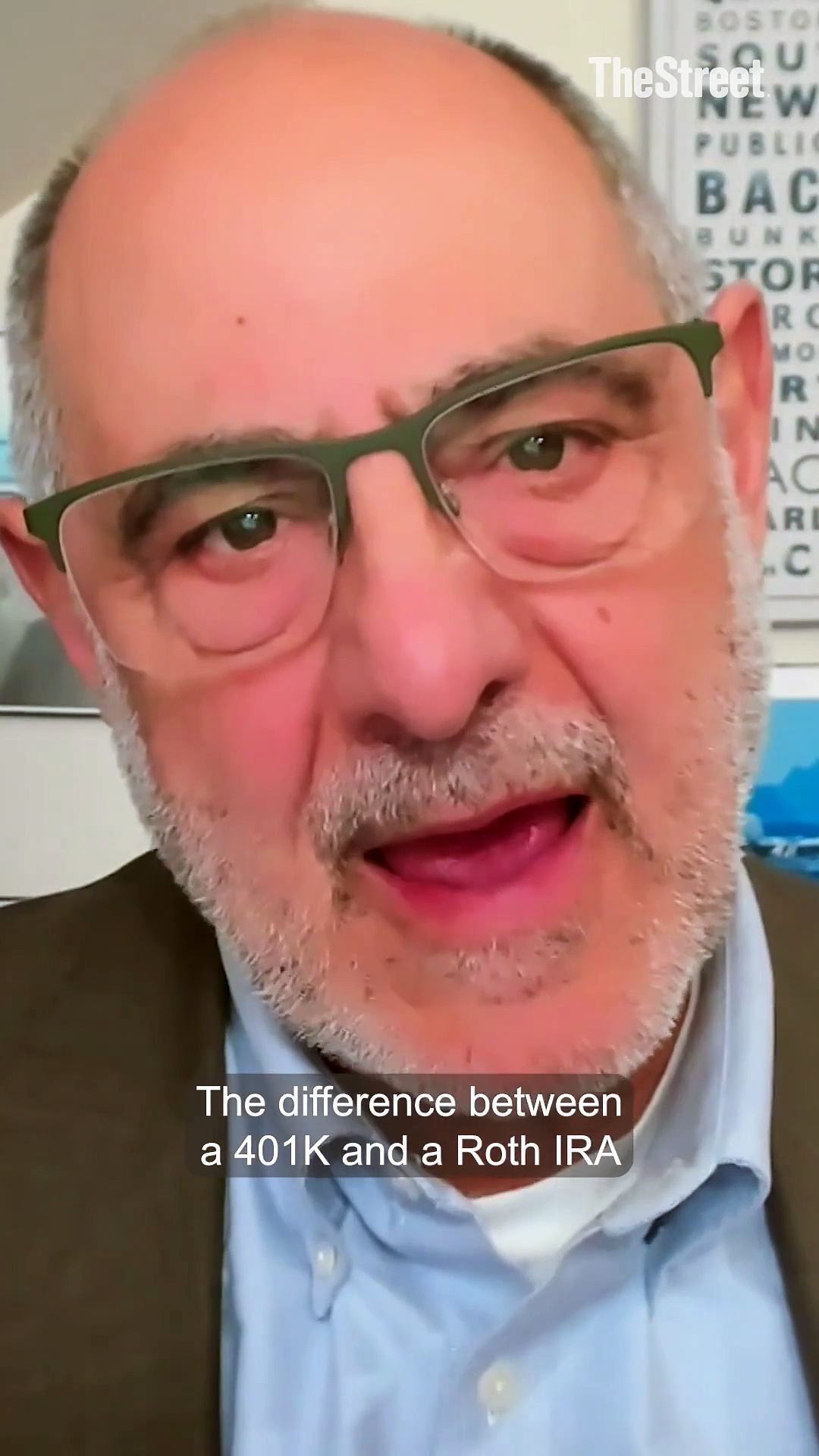 Here is the main difference between a 401(k) and a Roth IRA