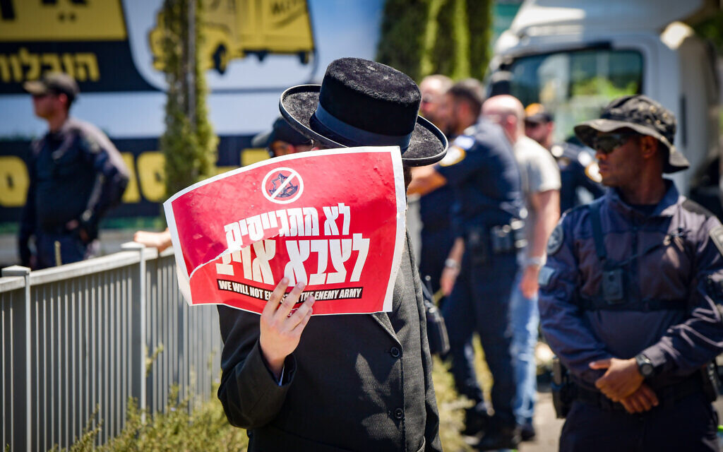 Edelstein says he won’t accept ultimatums or commit to date on Haredi ...