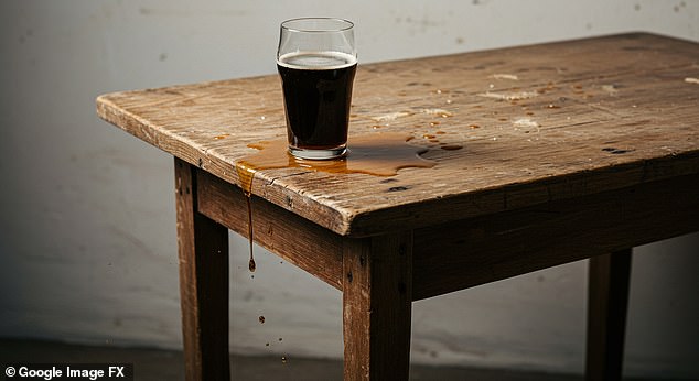 Scientists reveal the simple way to fix a wobbly table at the pub - and ...