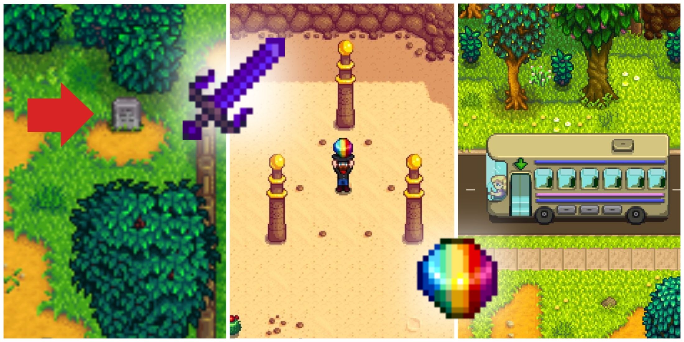 How To Get The Galaxy Sword In Stardew Valley