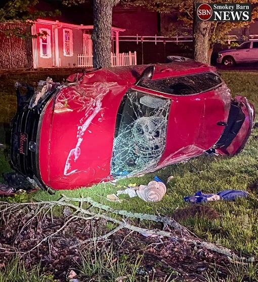 Driver critically injured after being ejected from car