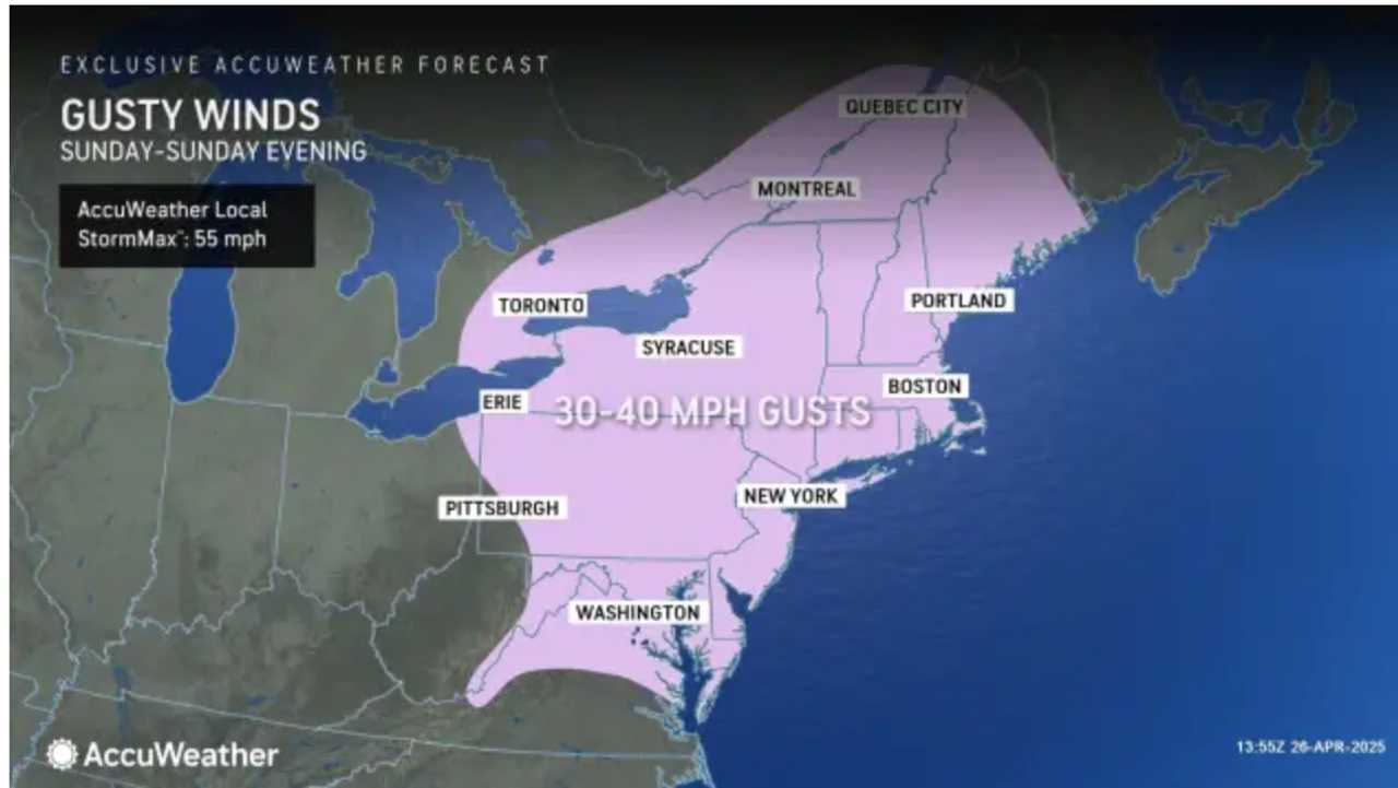 Wind Gusts Up To 40 MPH Arrive Amid Topsy-Turvy Weather Pattern: 5-Day ...