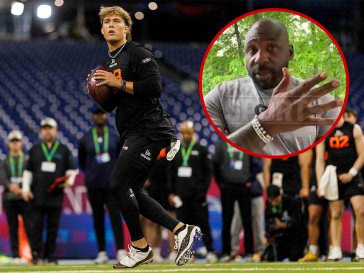 Brandon Jacobs Says Jaxson Dart's a Better Fit for Giants Than Shedeur ...