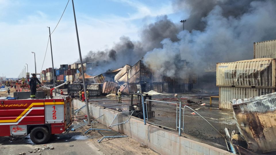 Iranian authorities say ‘failure to observe safety procedures’ at port ...