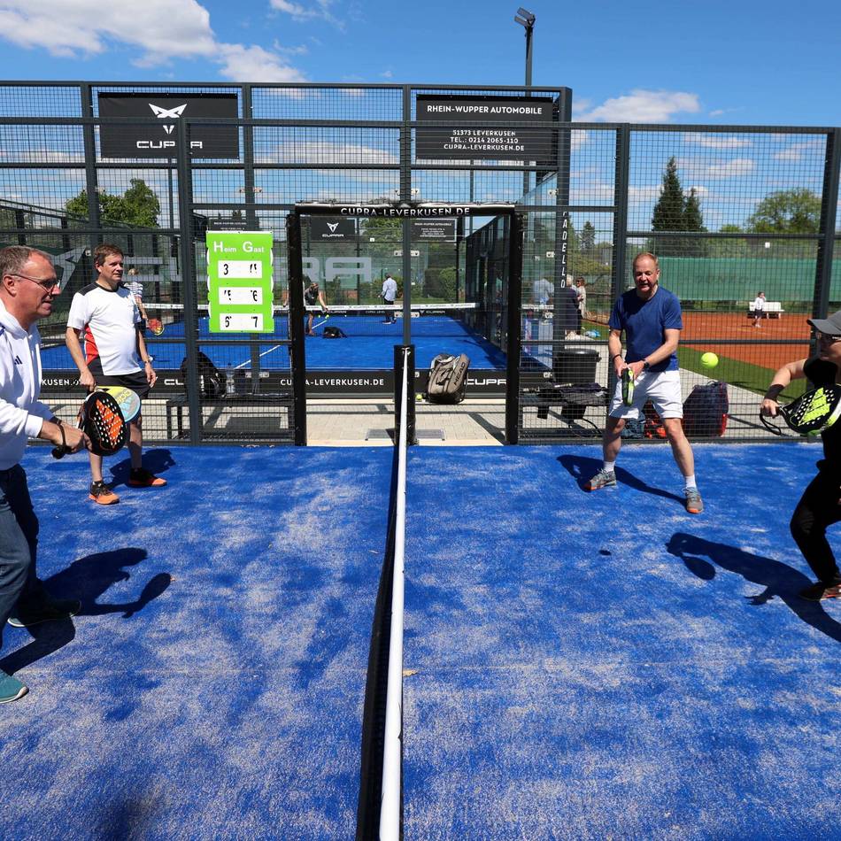 Zwei neue Padel-Plätze beim RTHC