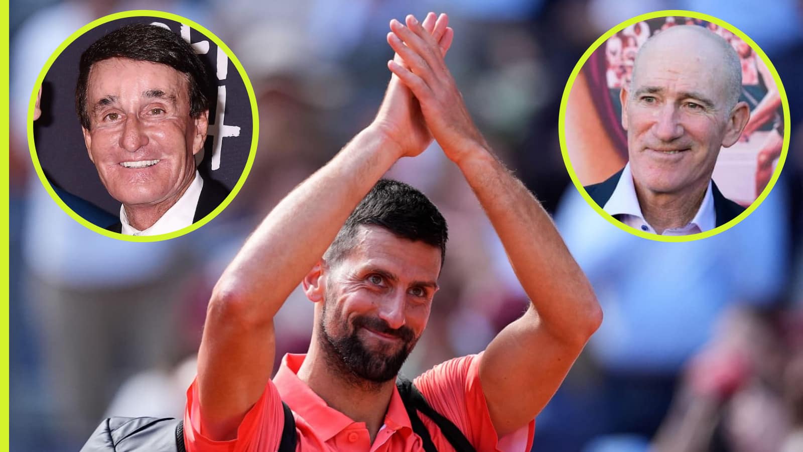 Brad Gilbert and Rick Macci share honest takes on Novak Djokovic ...